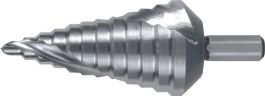 RUKO Stufenbohrer Bohrber.6-37mm HSS Spiralnut Z.2 Stufen 12