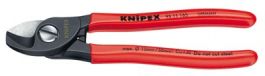 KNIPEX Kabelschere mit PVC-Griffhüllen 165 mm - online kaufen bei ...