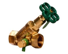 Schloesser KFR Ventil mit Entleerung 1/2" nichtsteigende Spindel ...